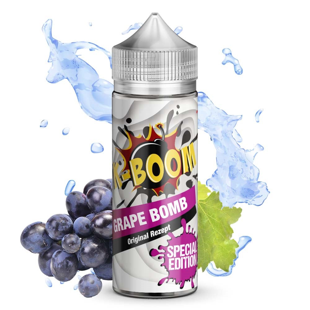 K-Boom - Grape Bomb - 0mg/ml 10ml – New Vape